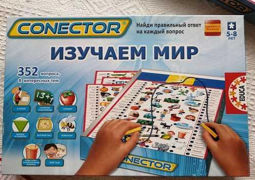 Настольная игра Conector Изучаем мир 5-8 лет