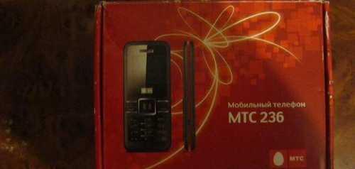 Телефон МТС 236 без аккумулятора