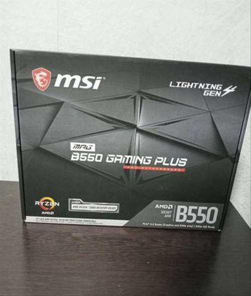 Материнская плата MSI MPG B550 Gaming plus