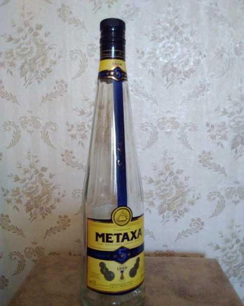 Коллекционная бутылка Metaxa