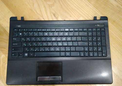 Клавиатура с тачпадом для ноутбука Asus X53T