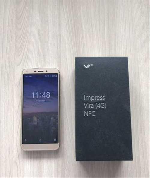 Телефон vertex Impress Vira (4G) NFC