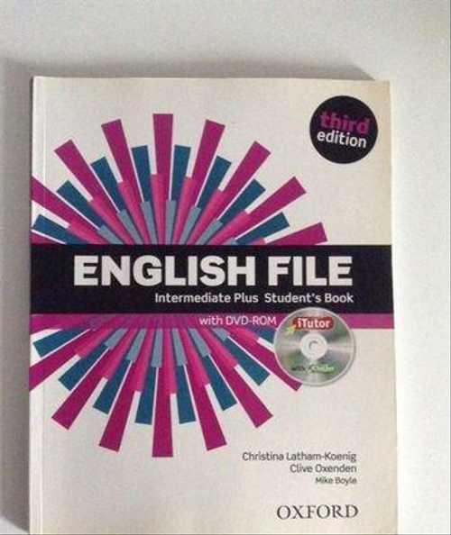 English file. Intermediate. English file Intermediate Plus. English file Intermediate Plus student's book. New English file Intermediate.