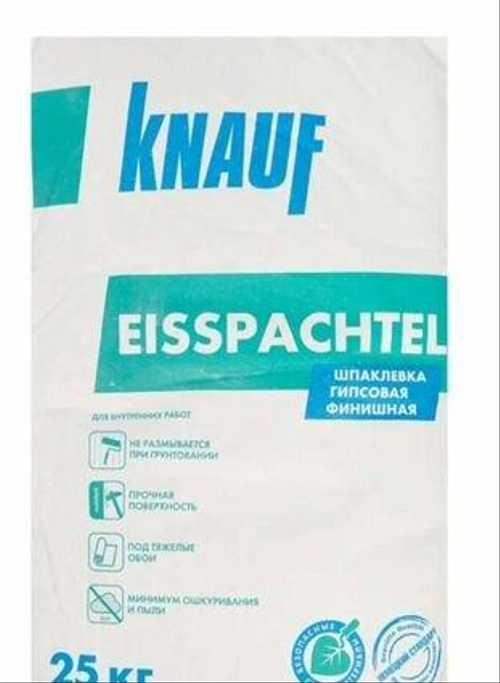 Шпаклёвка гипсовая финишная Knauf 25 кг