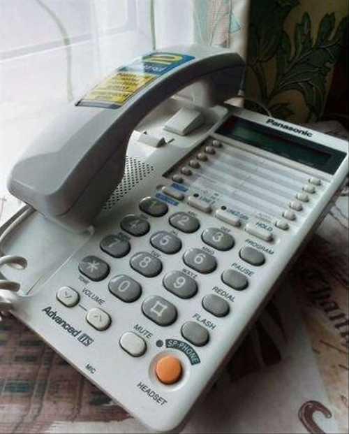 Телефон Panasonic kx-ts2368 стационарный офисный