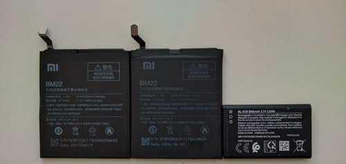 Аккумулятор BM22 для Xiaomi Mi5 и BL-5CB для Nokia