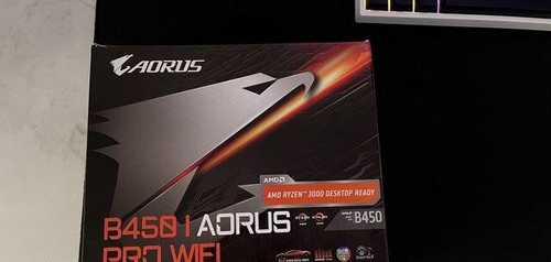 Материнская плата Gigabyte B450I Aorus Pro WiFi