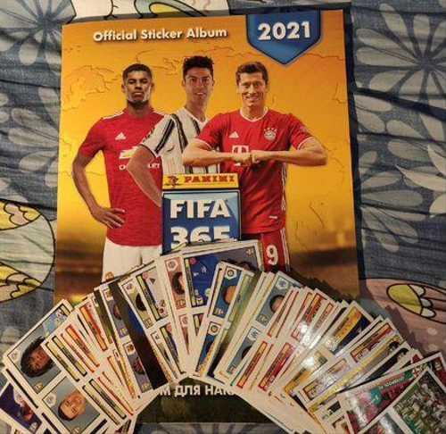 Альбом+полный сет panini fifa 365 2021