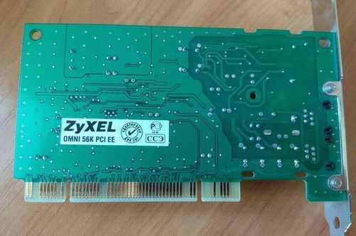 Модем внутренний zyxel omni 56K PCI