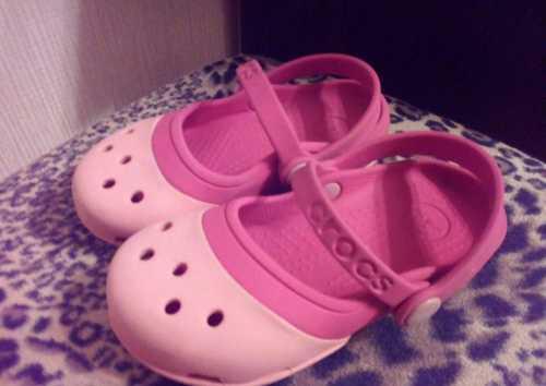 Летние шлепанцы Crocs C9