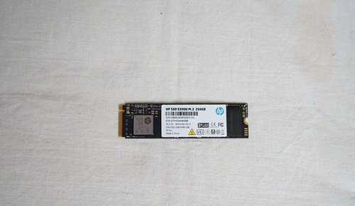 SSD HP EX900 M.2 250 гб