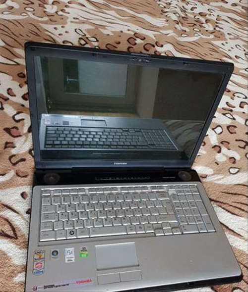 Ноутбук Toshiba satellite p200d-11l рабочий