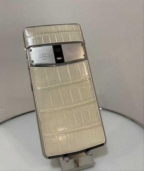 Vertu Constellation X 2016 White Alligator