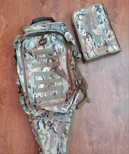 Тактический рюкзак с отсеком под оружие