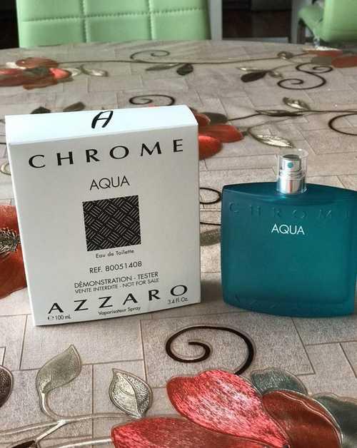 Туалетная вода мужская Chrome Azzaro Aqua 100 ml н