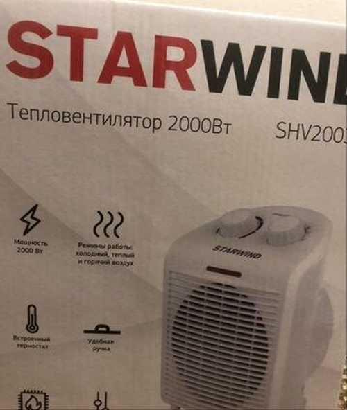 Тепловентилятор starwind SHV2003