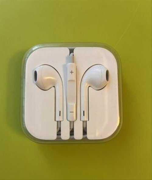 Наушники earpods проводные на 6 iPhone