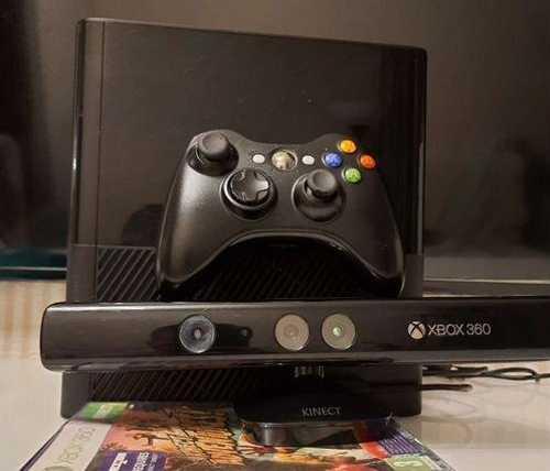 Xbox360 Slim E, Kinect, игра