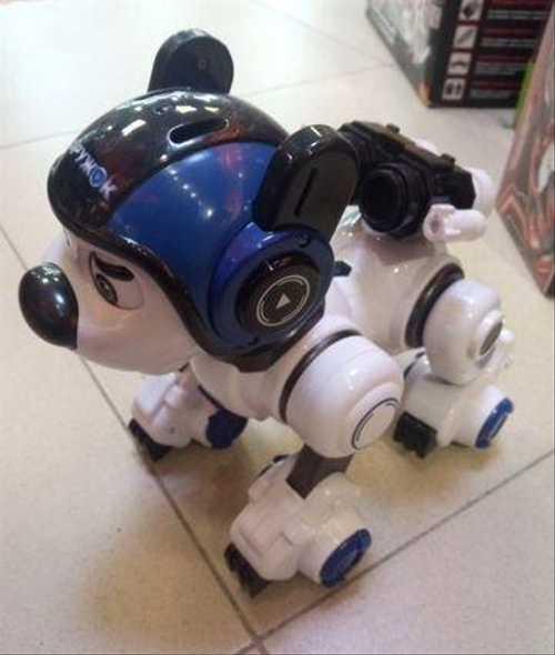 Радиоуправляемая интерактивная собака-робот Дружок