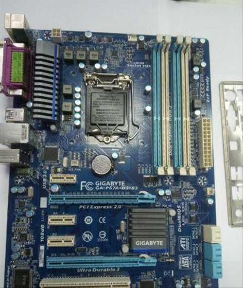 Материнская плата gigabyte GA-P67A-D3-B3