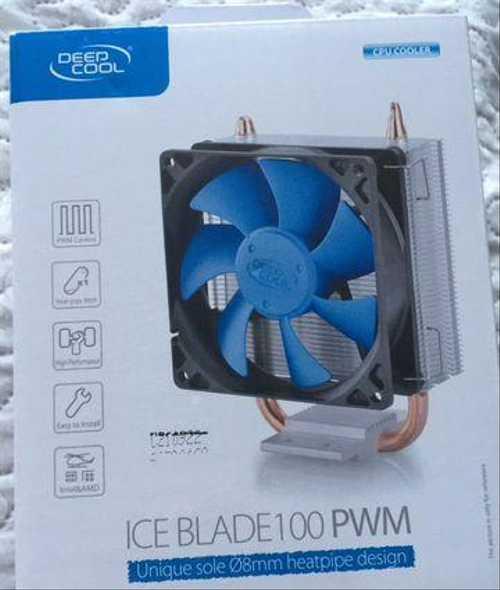 Уст-во охлаждения(кулер) DeepCool ICE blade 100