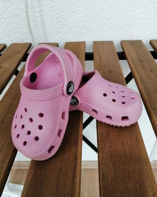 Сабо crocs для девочки