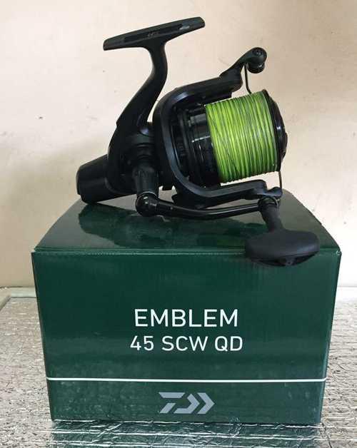 Катушки продам daiwa emblem 45 SCW QD