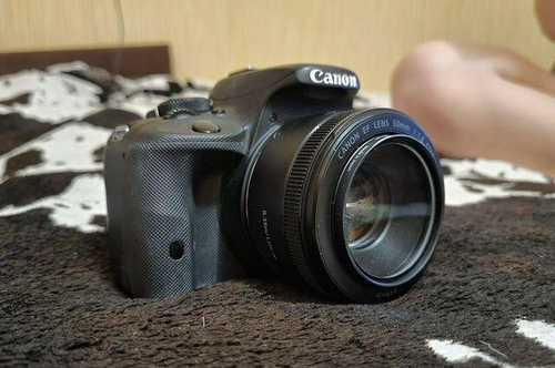 Зеркальный фотоаппарат canon 100d