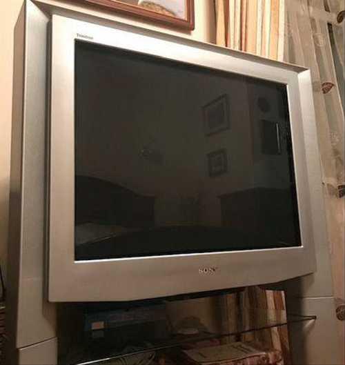 Телевизор sony trinitron б/у отдам