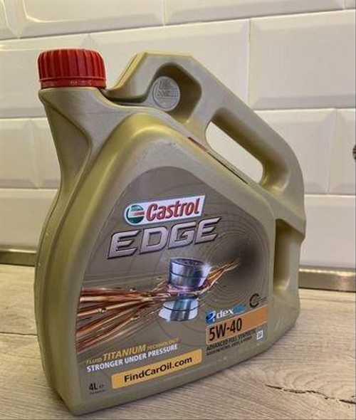 Castrol Edge 5w40 4л Оригинал 157b1c