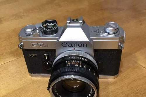 Canon FTb QL+Canon Lens FD50mm, 1:1,8