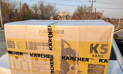 Мойка высокого давления karcher к 5, новая