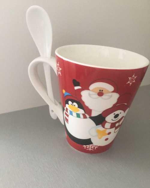 Кружка с ложкой Avon