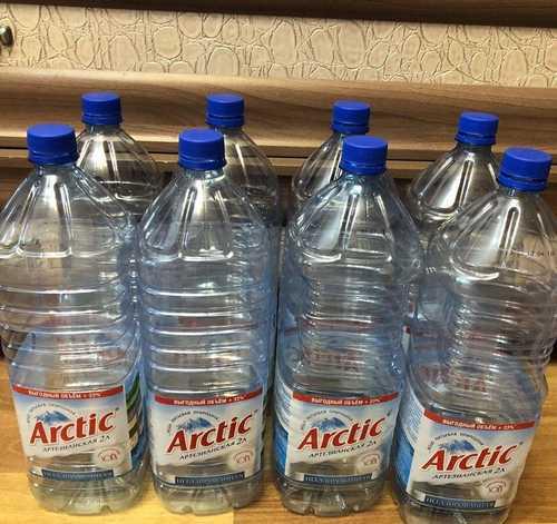 Пластиковые бутыли от воды 0,7 л, 1 л, 2 л, 5 л