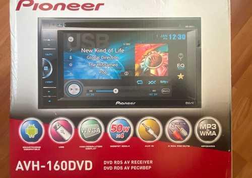 Автомагнитола Pioneer AVH-160 2 din