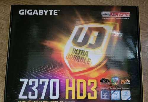 Материнская плата Gigabyte Z370 HD3 LGA 1151-v2