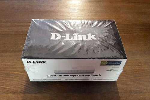 Коммутатор D-Link DES-1008C/B1A 8x100Mb