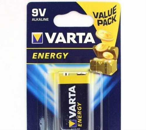 Батарейка щелочная varta 6LF22 (6LR61) Energy 9V