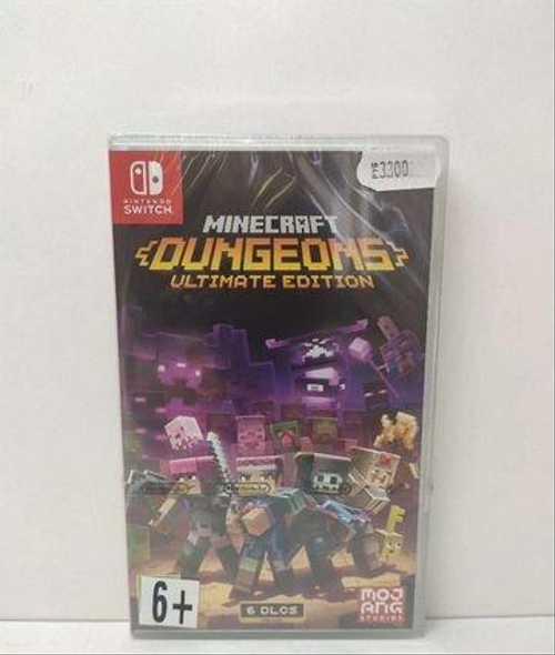 Minecraft Dungeon ultimate edition NS new