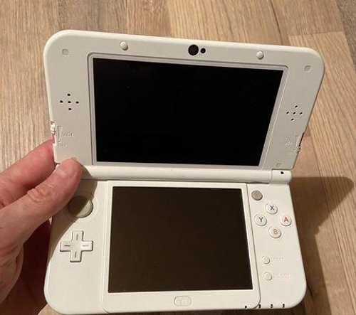 New Nintendo 3DS XL Pearl White IPS верх