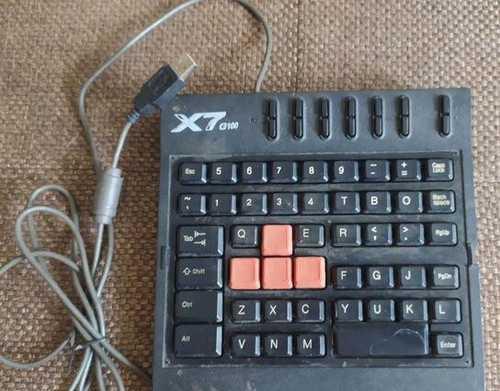 Игровая клавиатура A4 Tech X7 G100