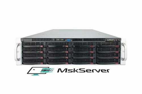 Сервер Supermicro 6037R-E1R16N 2x E5-2620v2 64Gb