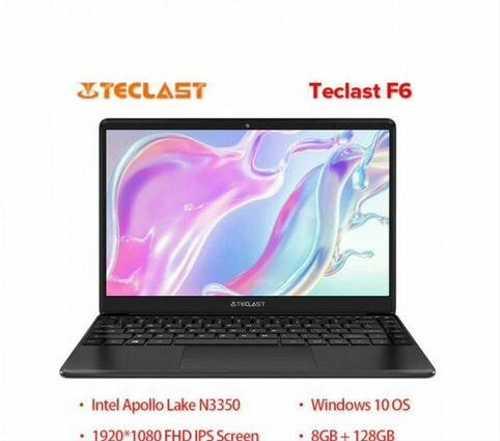 Ноутбук Teclast F6 13,3 дюйма IPS FullHD 8/128gb