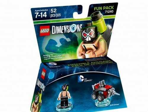 Lego 71240 Dimensions Fun Pack: Bane | Festima.Ru – частные объявления
