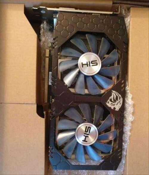 Видеокарта his rx 570 4gb