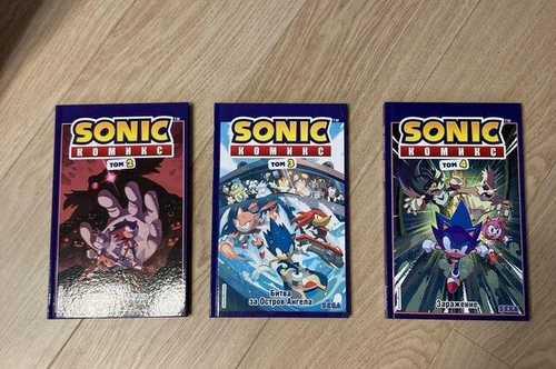 Sonic комикс том2-том4