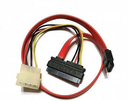 Переходник Power SATA - molex+Data SATA