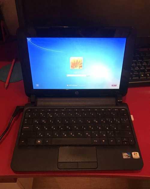 HP mini, intel Atom, CPU N455, 1,67 GHz