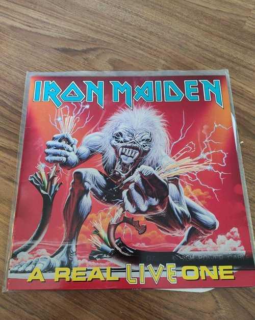 Iron Maiden - A Real Live One LP UK 1993