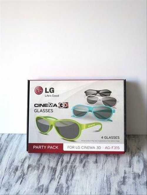 3D очки LG AG-F315 поляризационные (пассивные)